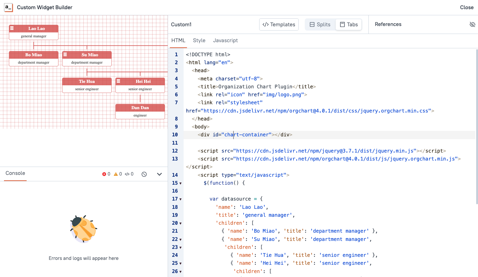 Generating an Organizational Chart From Airtable Data | Appsmith Community Portal